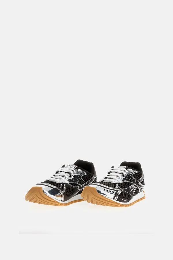 Bottega Veneta Orbit Lace-up Sneakers - Black