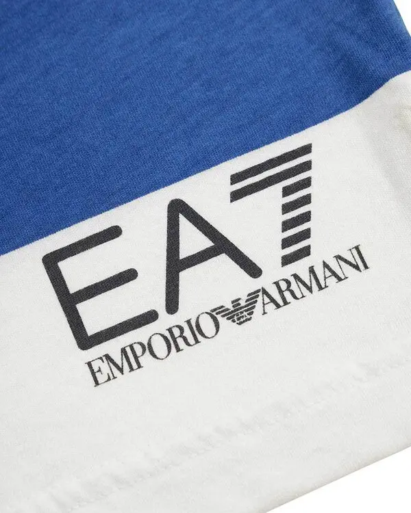 EA7 Logo Patch Polo Shirt