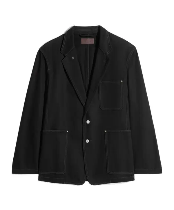 LEMAIRE Single-breasted Blazer - Black