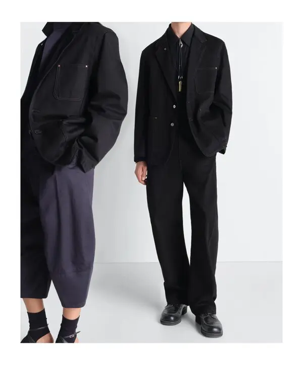 LEMAIRE Single-breasted Blazer - Black