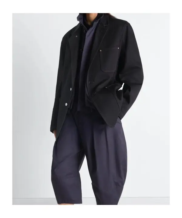 LEMAIRE Single-breasted Blazer - Black