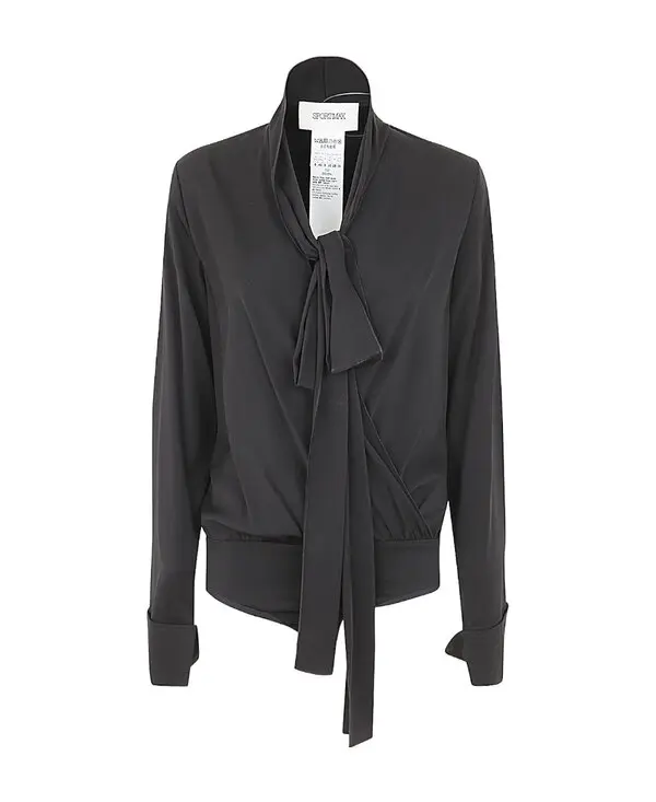 Sportmax Bow Detail Body Blouse