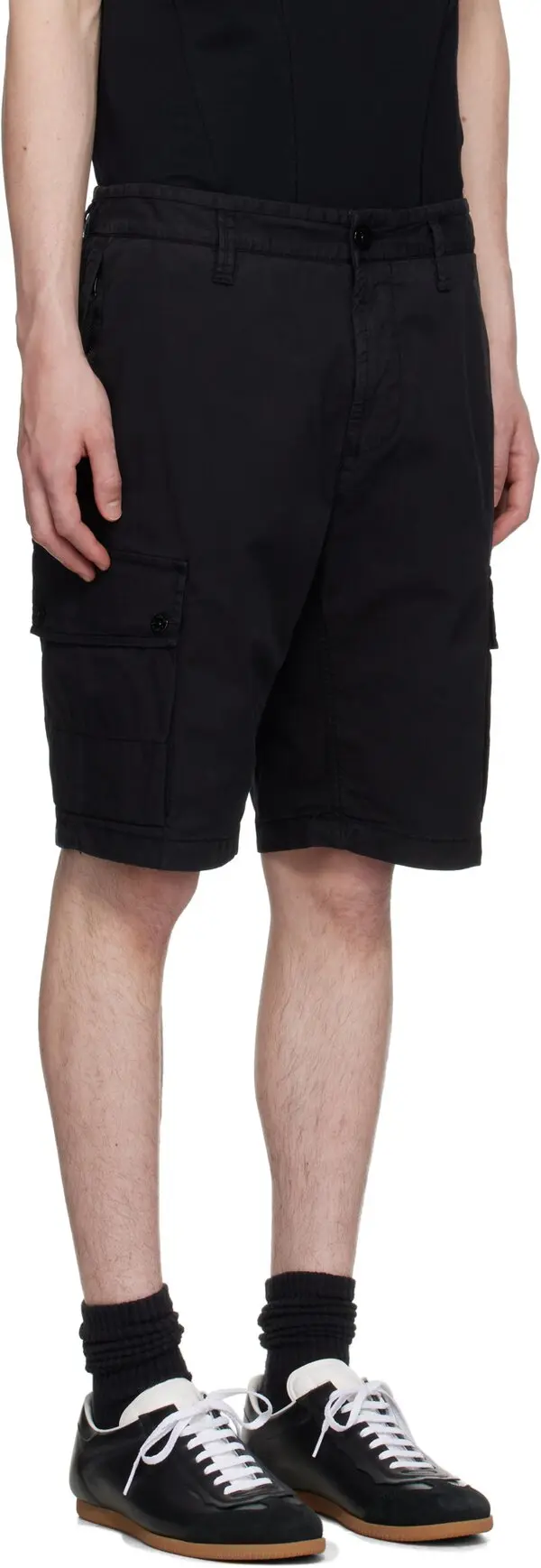 Stone Island Compass Patch Bermuda Shorts