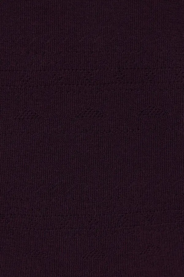 Dries Van Noten Striped Knitted Polo Shirt