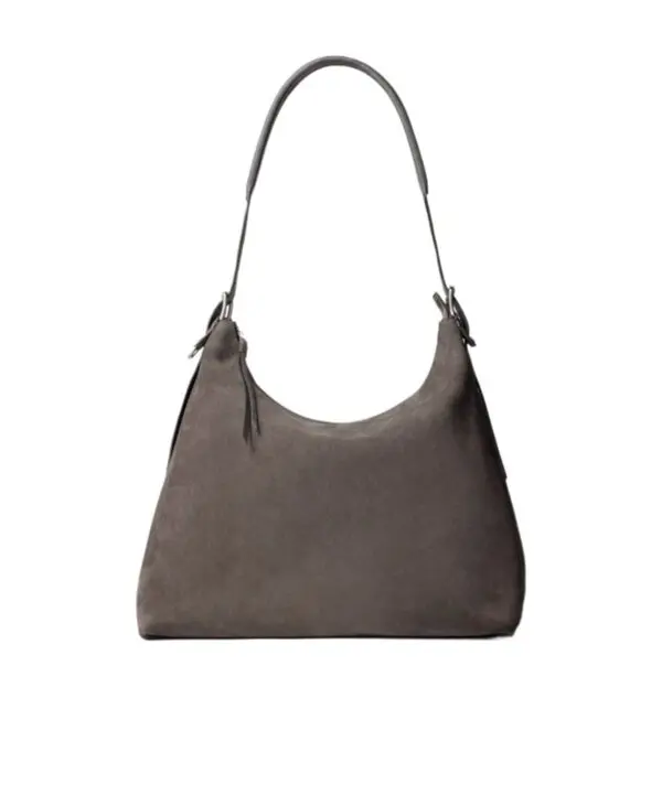LEMAIRE Belted Hobo Bag - Mink
