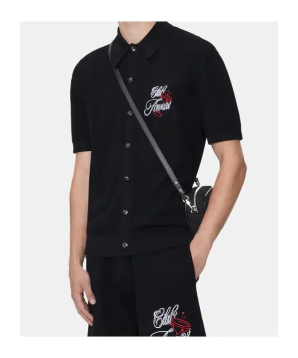 Amiri Club Crochet Shirt