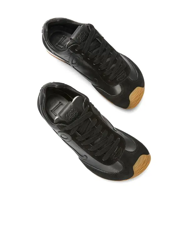 Loewe Ballet Runner 2.0 Lace-up Sneakers - Black