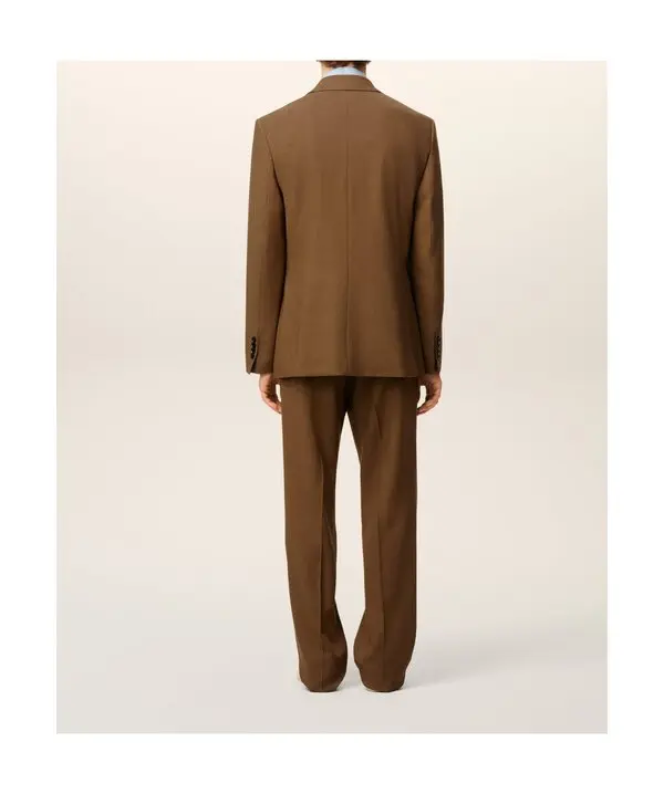Ami Double-breasted Blazer - Hazelnut
