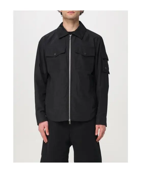 Moose Knuckles Collared Zip-up Jacket With Zipper Cuffs