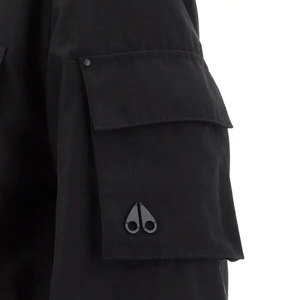 Moose Knuckles Collared Zip-up Jacket With Zipper Cuffs