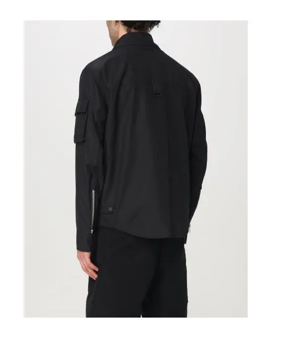 Moose Knuckles Collared Zip-up Jacket With Zipper Cuffs