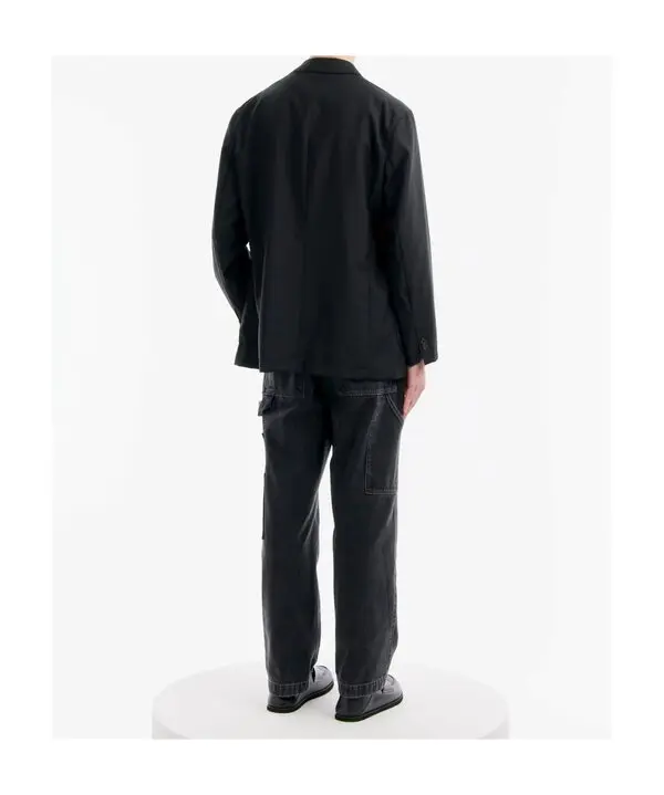 Emporio Armani Single-breasted Tailored Blazer - Black