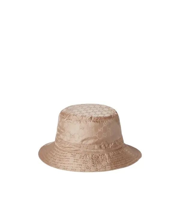 Gucci Reversible Gg Bucket Hat - Nude