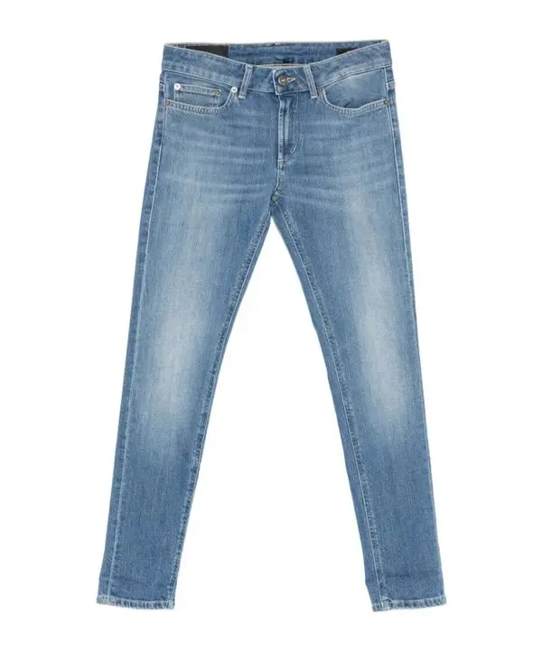 DONDUP Slim Cuffed Jeans - Blue