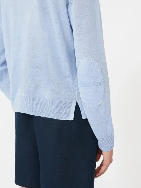 Max Mara Fervore Long Sleeve Sweater - Sky