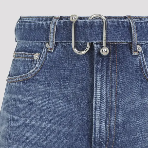 Sportmax Denim Shorts - Blue