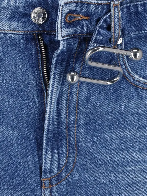 Sportmax Denim Shorts - Blue