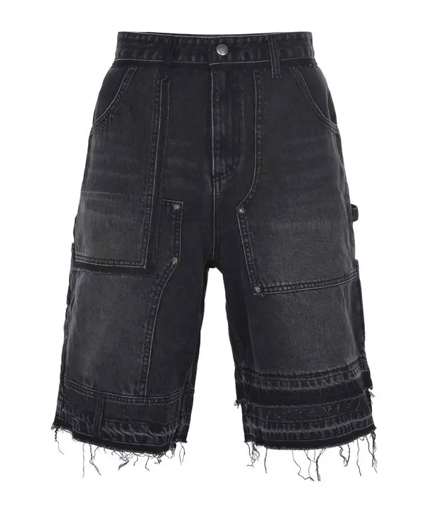 Andersson Bell Raw Edge Denim Shorts