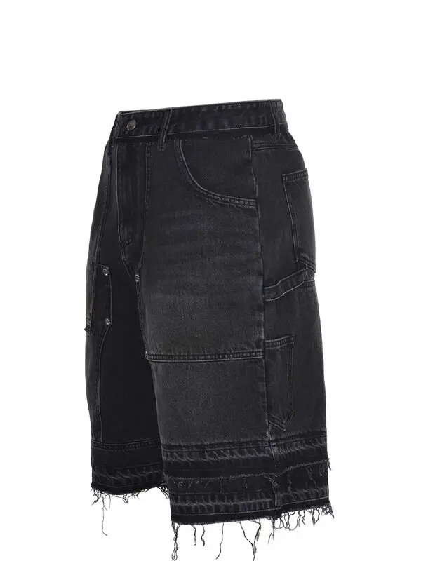Andersson Bell Raw Edge Denim Shorts