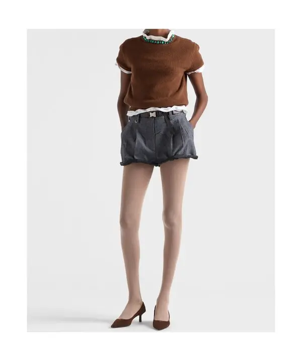Prada Short Sleeve Crewneck T-shirt
