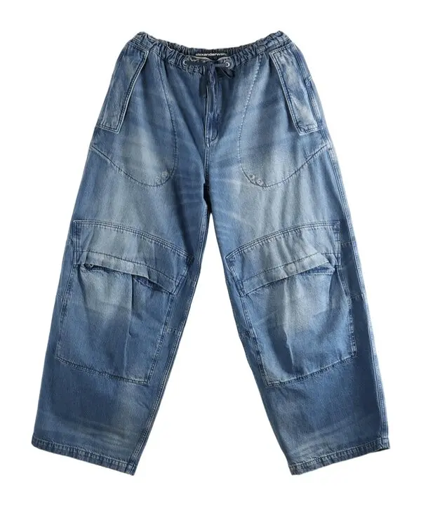 Alexander Wang Oversized Low-rise Cargo Jeans