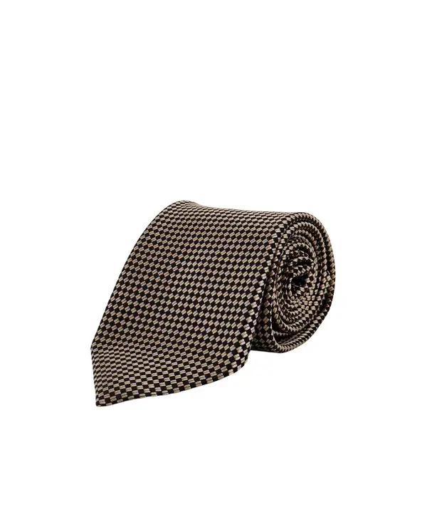 TOM FORD Patterned Neck Tie - Black