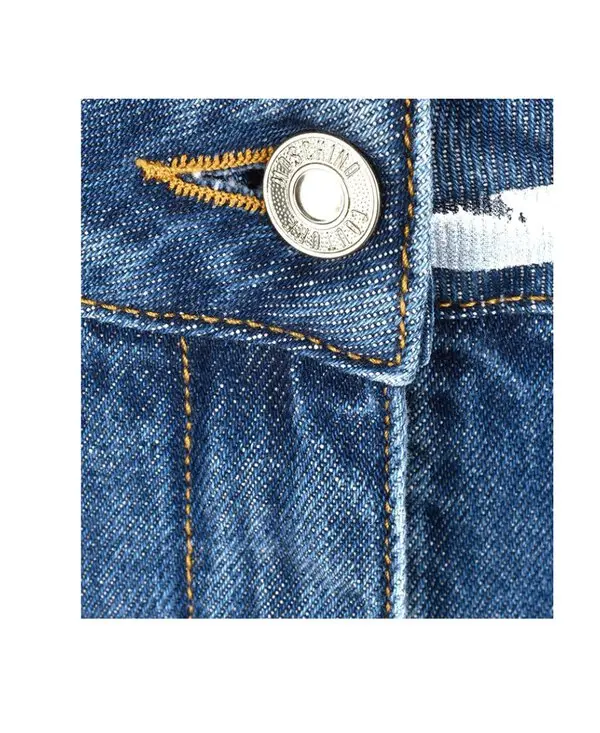 Moschino Denim Hip Skirt