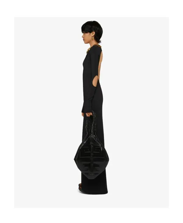 Givenchy Cut-out Long-sleeve Maxi Dress