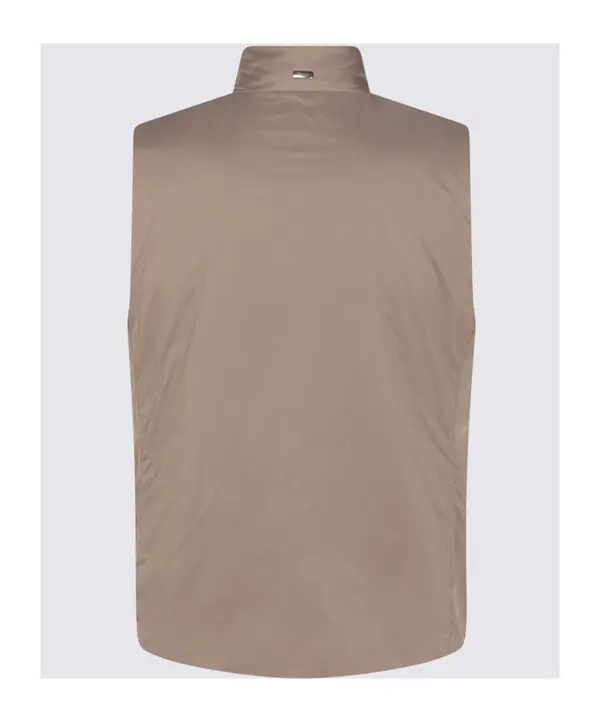 Herno Zip-up Sleeveless Gilet - Gray