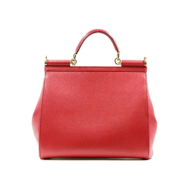 Dolce & Gabbana Logo Detail Handbag - Red