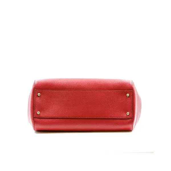 Dolce & Gabbana Logo Detail Handbag - Red