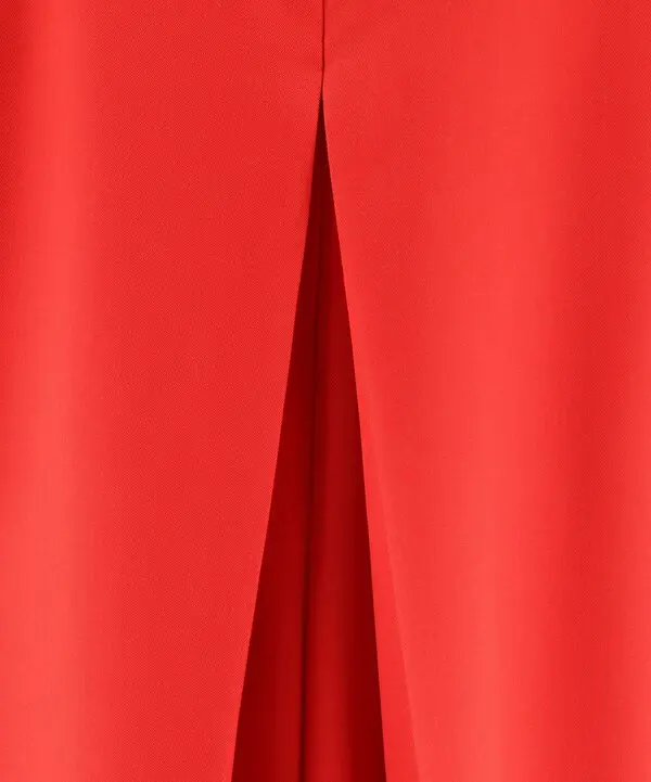 Alexander McQueen A-line Mini Dress With Pleated Details