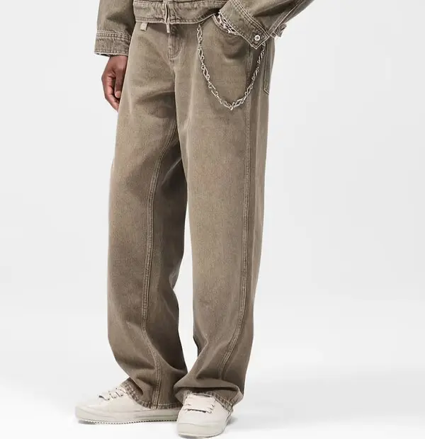 REPRESENT Whiskering Effect Denim Jeans