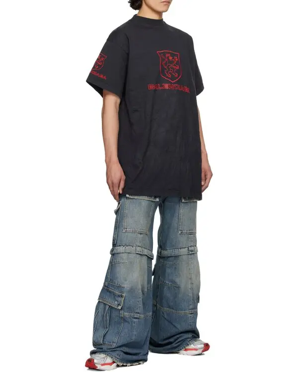 Balenciaga Lion Club Oversized T-shirt