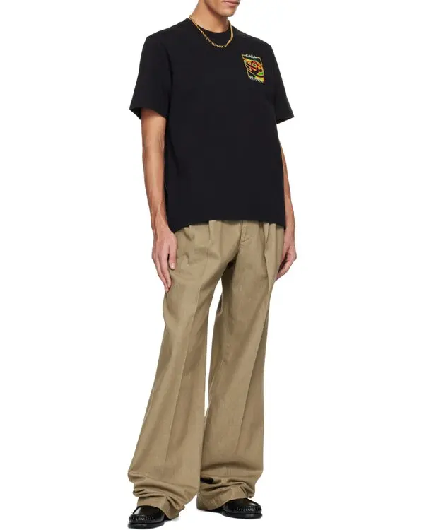 Casablanca Heat Map Graphic T-shirt - Black