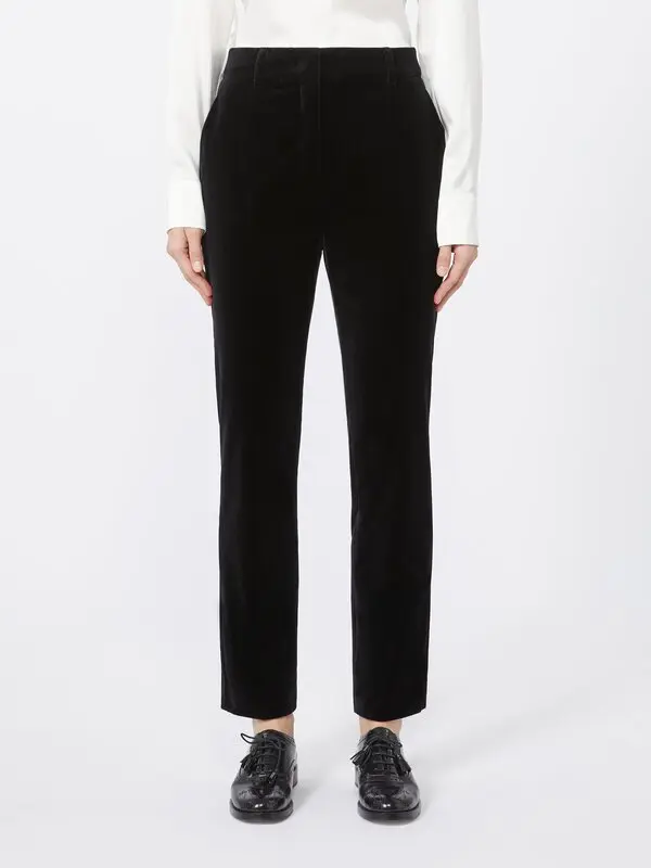 Max Mara Tailored Velvet Trousers