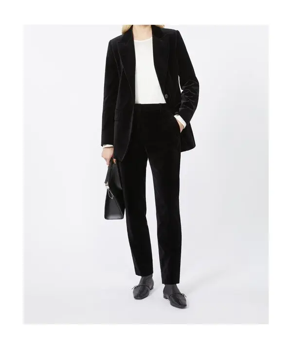 Max Mara Tailored Velvet Trousers