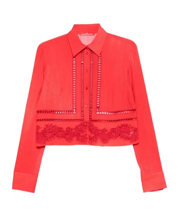 Ermanno Scervino Lace Insert Shirt