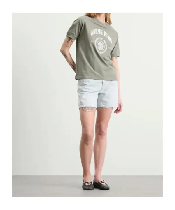 ANINE BING Graphic" Short Sleeve T-shirt