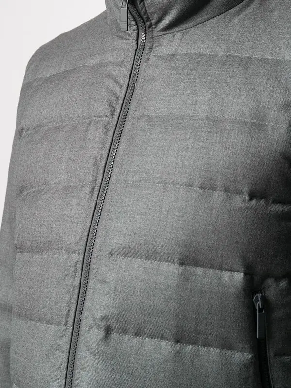 Thom Browne Down-filled Ski Vest - Medium Gray
