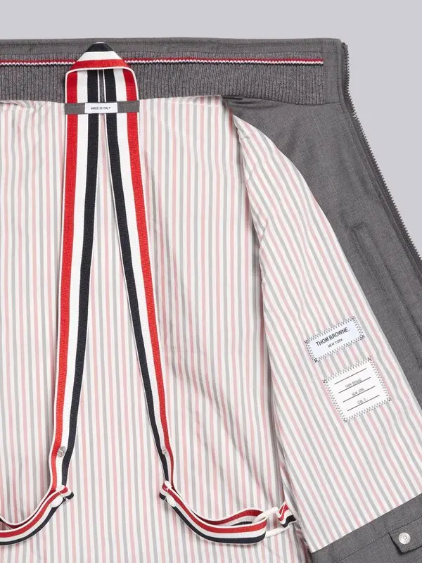 Thom Browne Down-filled Ski Vest - Medium Gray