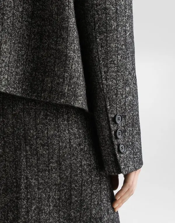 Dolce & Gabbana Striped Double-breasted Jacket