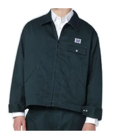 Needles Zipped Logo Patch Jacket - Green