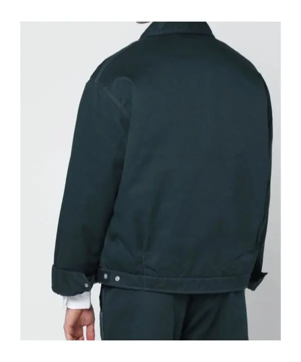 Needles Zipped Logo Patch Jacket - Green