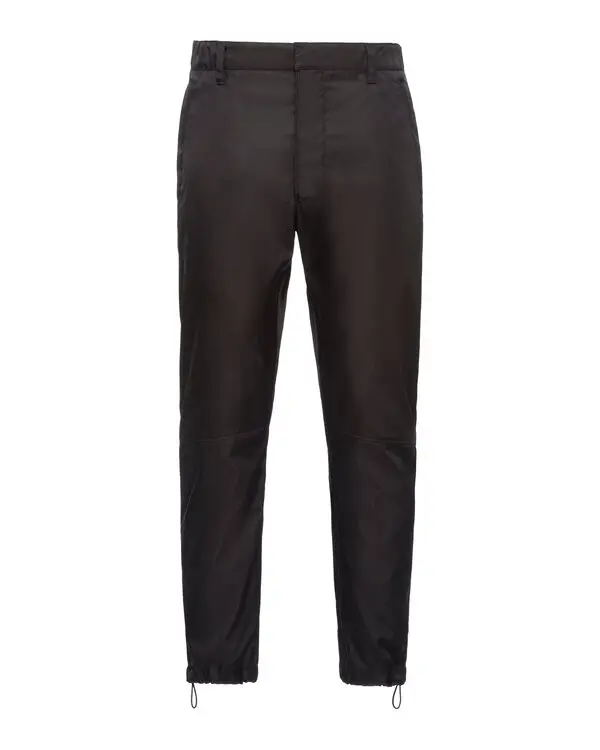 Prada Logo Tapered Pants