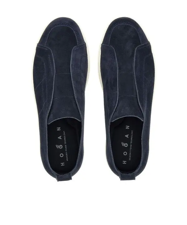 Hogan Round Toe Sneakers - Black