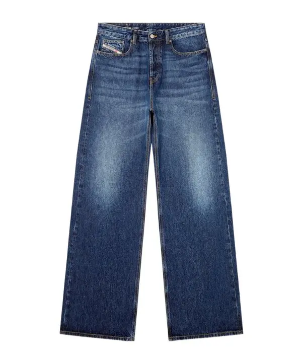 DIESEL® D-rise Wide Leg Jeans - Blue