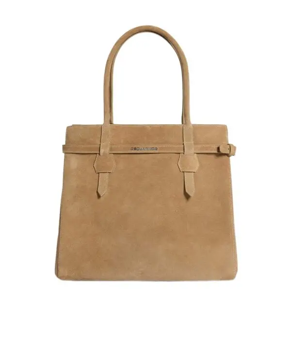 Dsquared2 Logo-lettering Shopper Bag - Brown