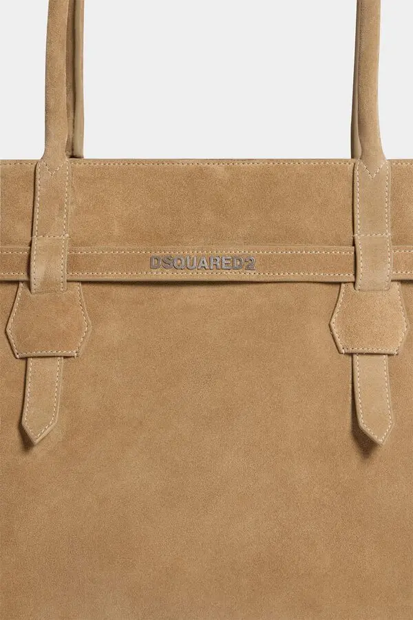 Dsquared2 Logo-lettering Shopper Bag - Brown