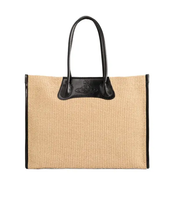 VIVIENNE WESTWOOD Troy Tote Bag - Natural Color